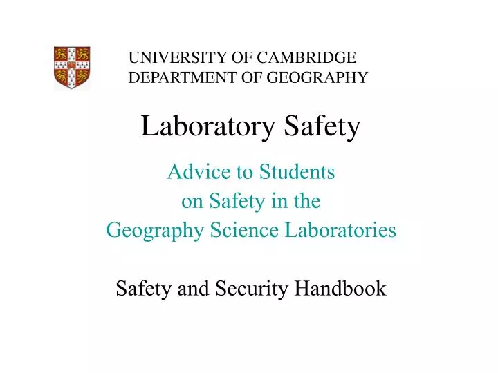 PPT - Laboratory Safety PowerPoint Presentation, free download - ID:3648693