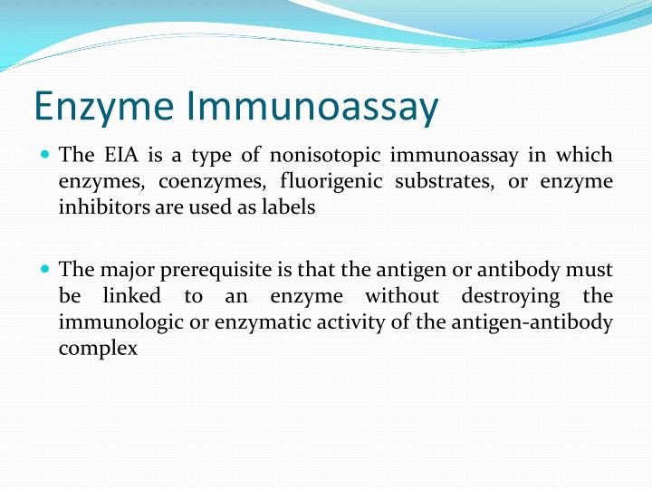 PPT - Enzyme Immunoassay PowerPoint Presentation - ID:3649555