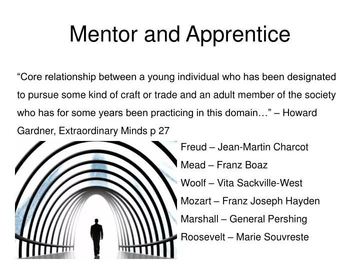 PPT - Mentor and Apprentice PowerPoint Presentation, free download - ID ...