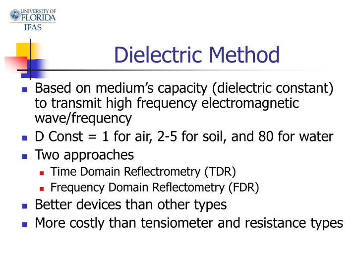 PPT - Soil Moisture Measurement for Irrigation Scheduling PowerPoint ...
