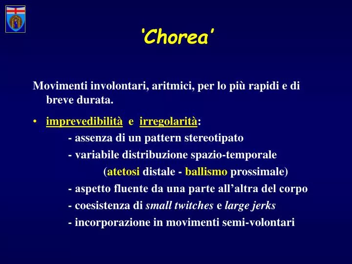 PPT - ‘Chorea’ PowerPoint Presentation, free download - ID:3652459