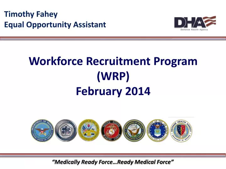 PPT - Workforce Recruitment Program (WRP) February 2014 PowerPoint ...