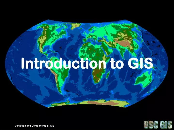 Ppt Introduction To Gis Powerpoint Presentation Free Download Id 3653893