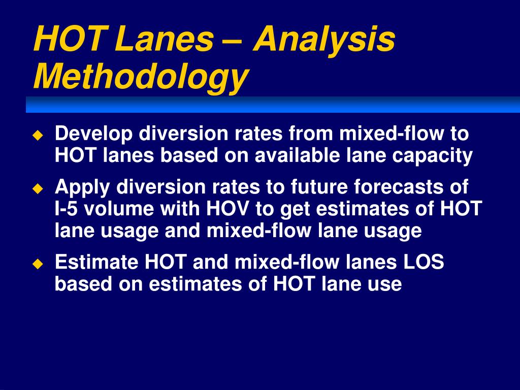 PPT - A Sketch Planning Assessment of Managed-Lane Options for the I-5 ...