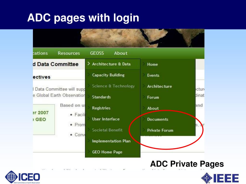 PPT - ADC Web Site PowerPoint Presentation, free download - ID:3655501