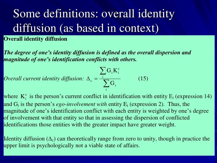 PPT - Identity Structure Analysis – Societal & Clinical Contexts ...