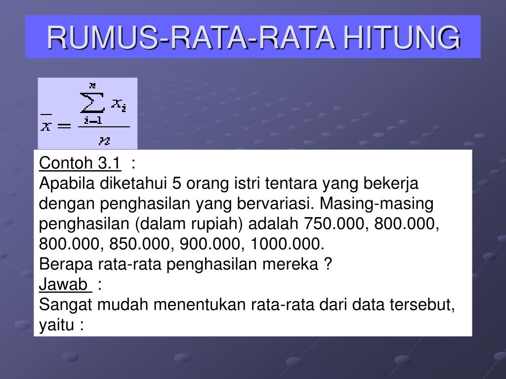 PPT - UKURAN LOKASI DAN VARIANSI PowerPoint Presentation, free download ...
