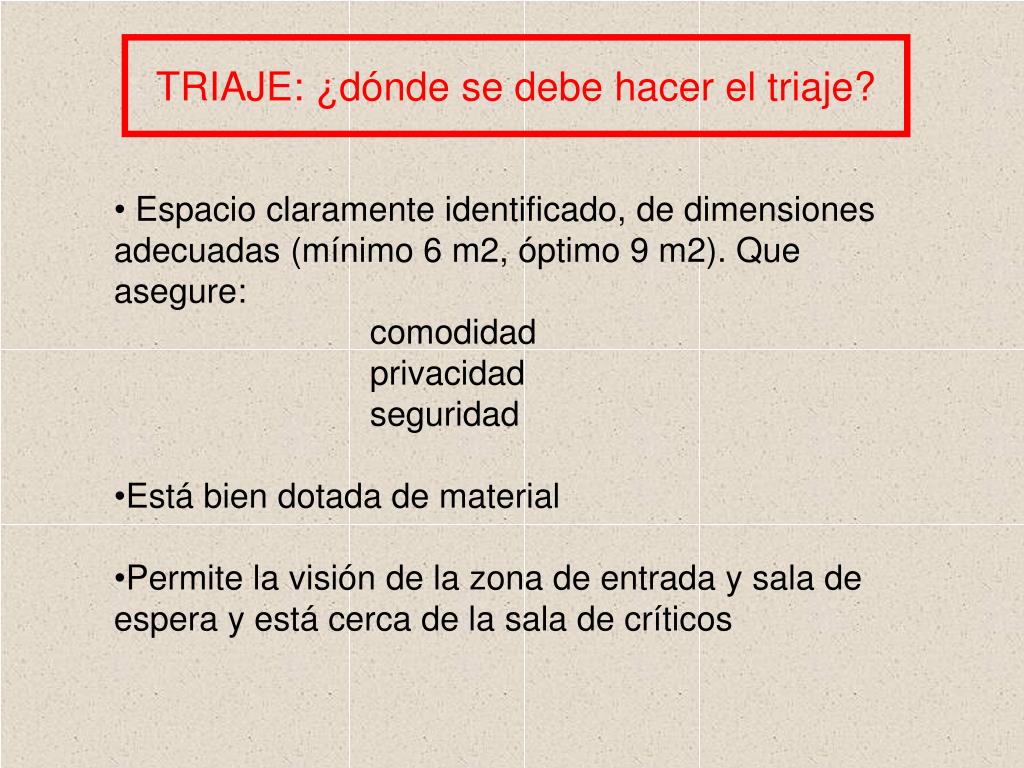 PPT - NUEVO SISTEMA DE TRIAJE EN URGENCIAS DE PEDIATRÍA DEL HOSPITAL DE ...