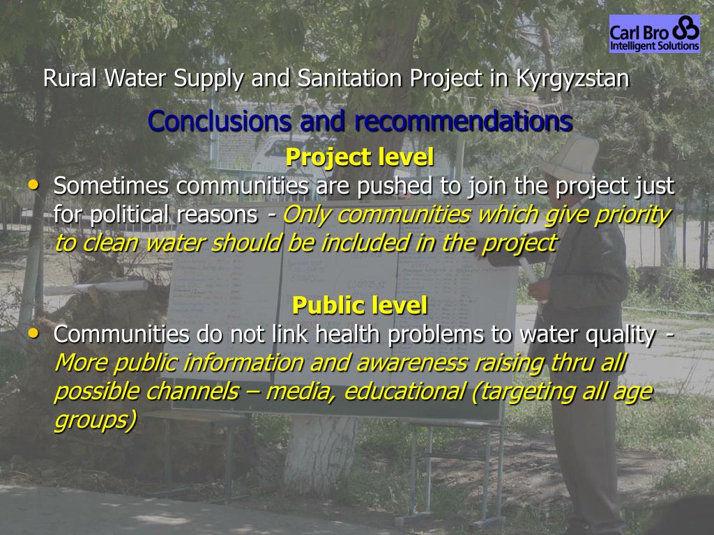 PPT - Rural Water Supply and Sanitation Project PowerPoint Presentation ...