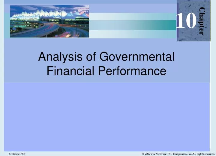 PPT - Analysis of Governmental Financial Performance PowerPoint ...