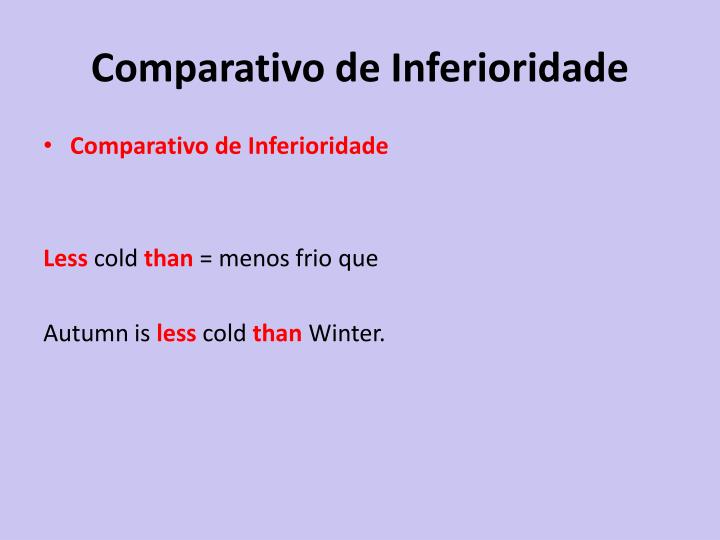 PPT - Degrees of Adjectives Graus dos Adjetivos PowerPoint Presentation ...