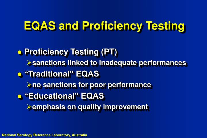 PPT - Assuring the Quality of Your External Quality Assessment Scheme (EQAS) PowerPoint ...