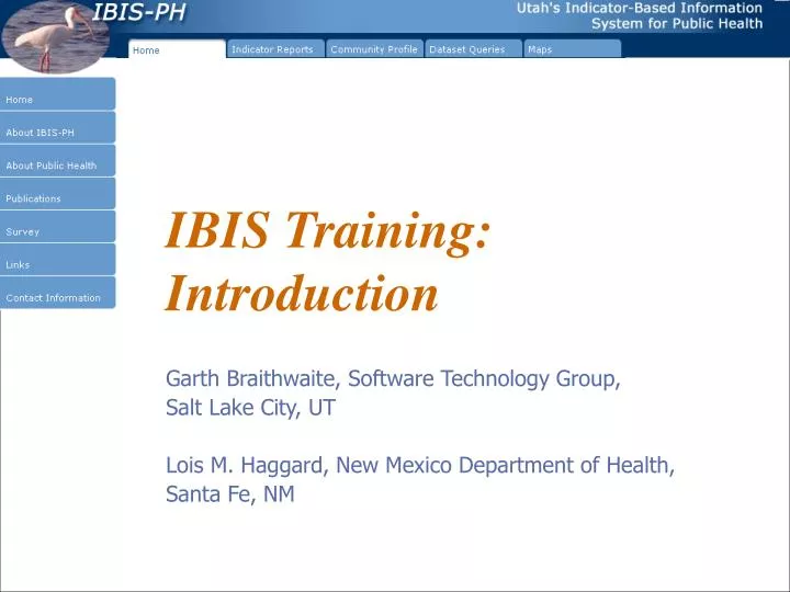 PPT - IBIS Training: Introduction PowerPoint Presentation, free ...