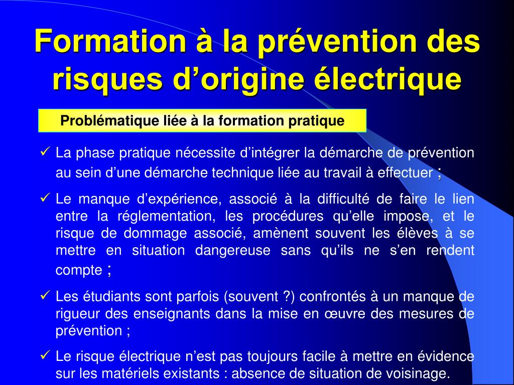 PPT - L’ E NSEIGNEMENT DE LA S anté et de la s écurité au T ravail ...