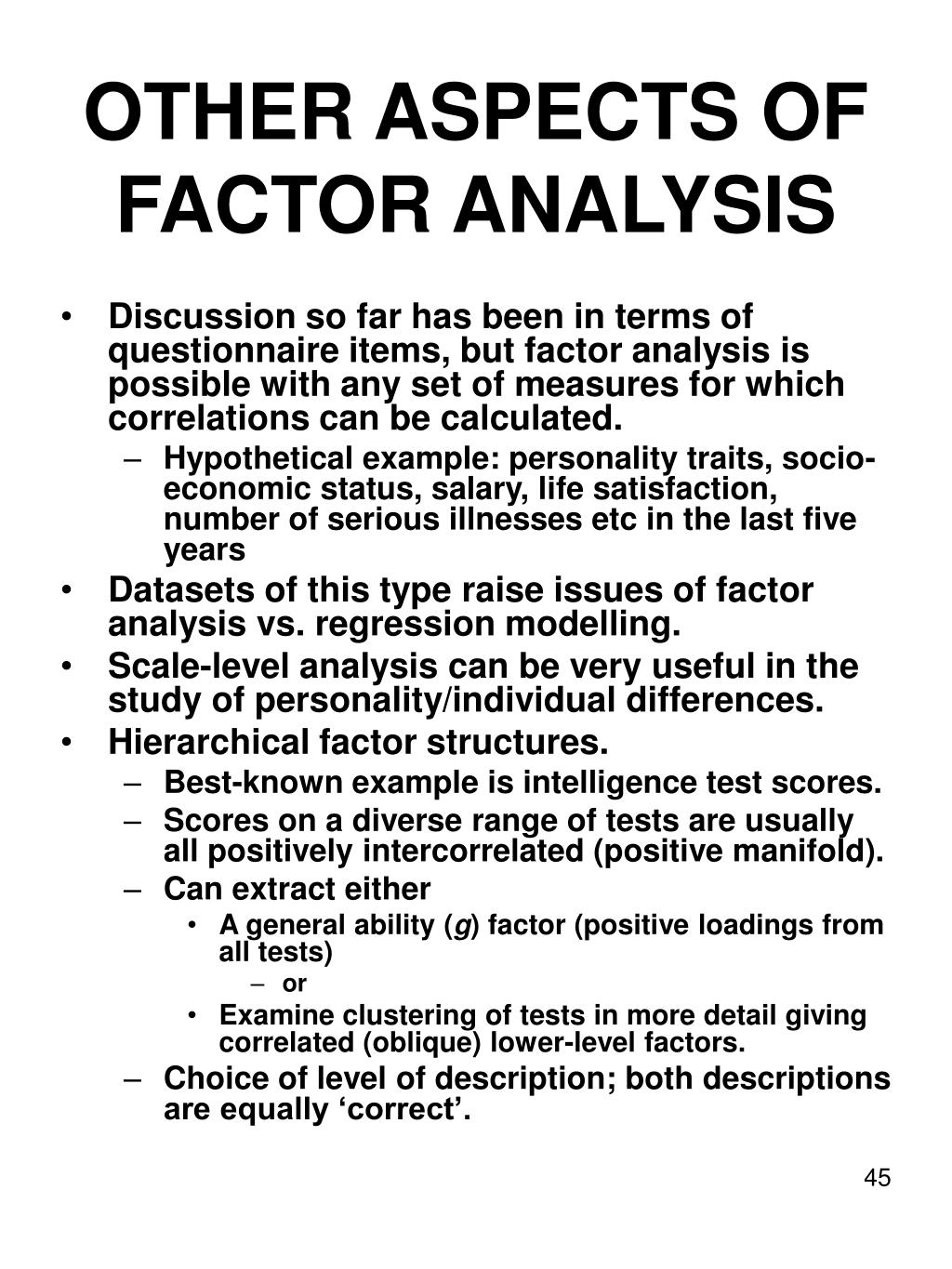 PPT - Factor Analysis 2006 PowerPoint Presentation, free download - ID ... PPT - Factor Analysis 2006 PowerPoint Presentation, free download - ID ...