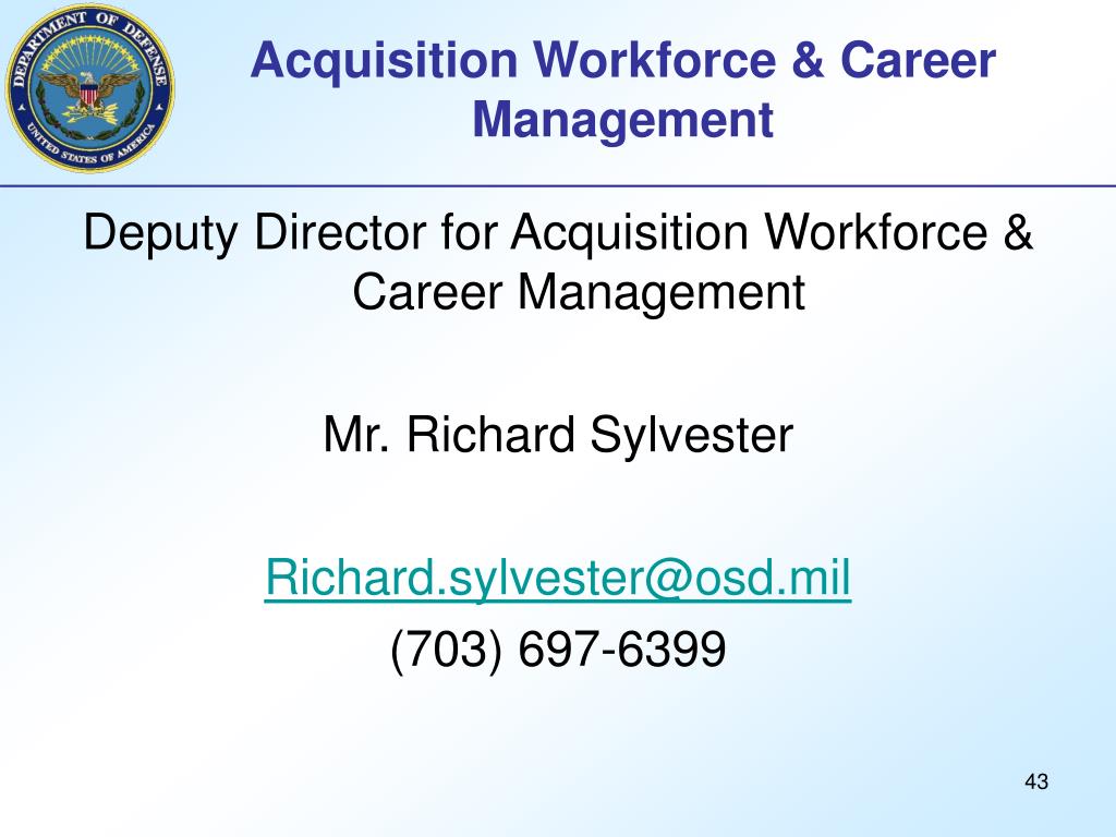 PPT - Defense Procurement and Acquisition Policy May 12, 2003 ...