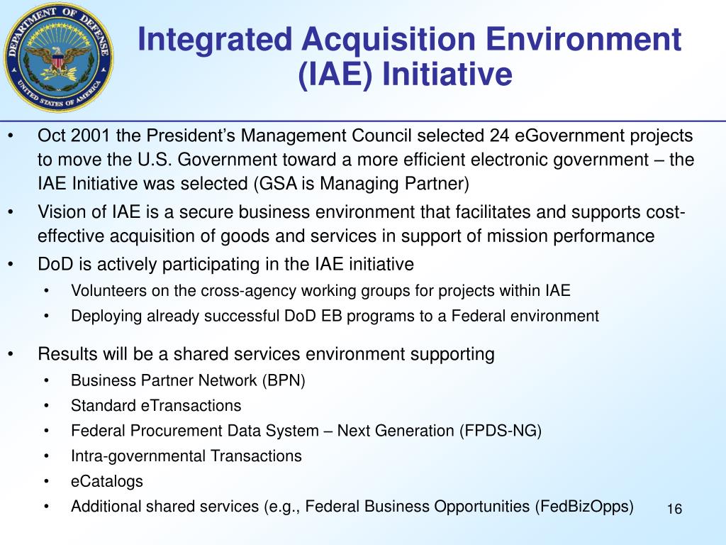 PPT - Defense Procurement and Acquisition Policy May 12, 2003 ...