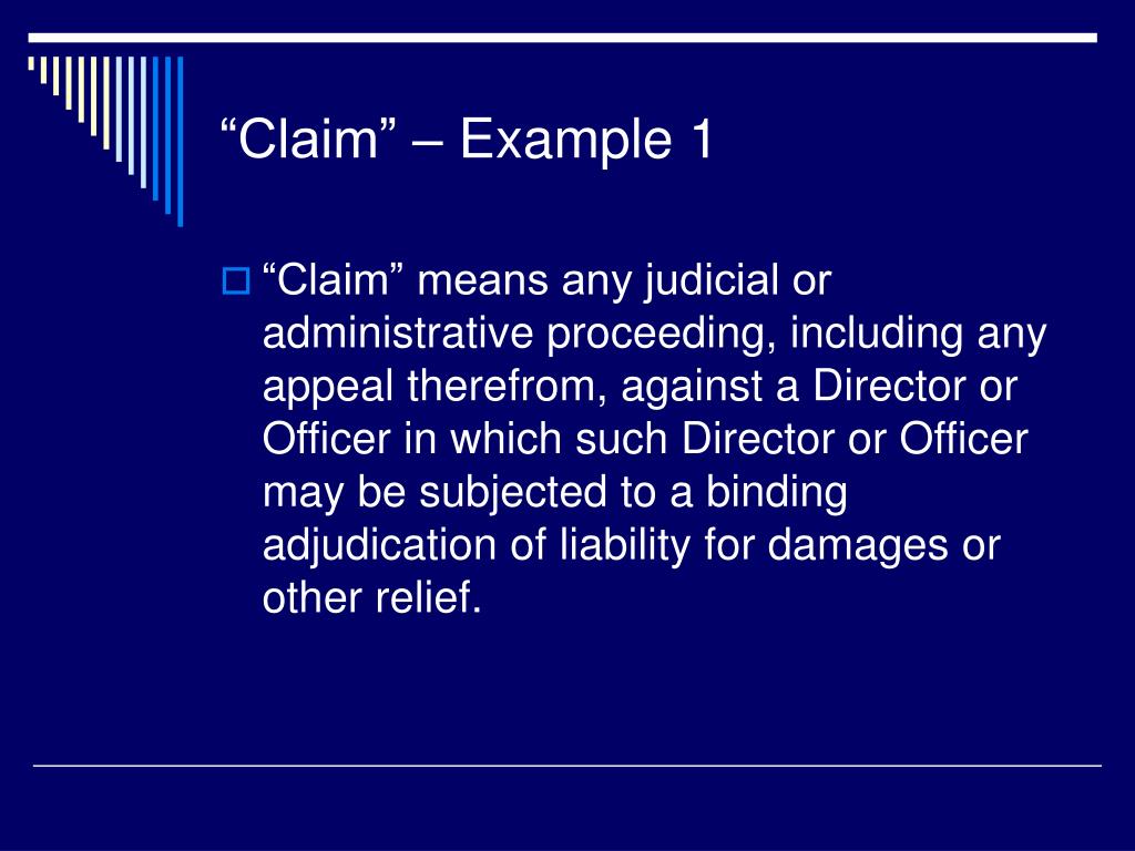 PPT - Directors’ & Officers’ Liability Insurance – The Fundamentals ...