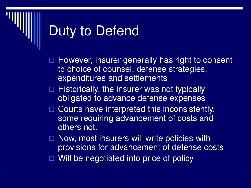 PPT - Directors’ & Officers’ Liability Insurance – The Fundamentals ...