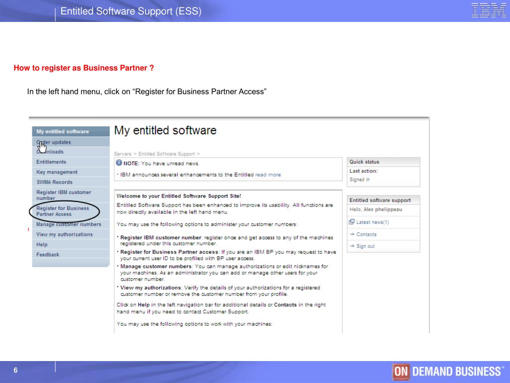 PPT - INDEX OF CONTENTS What happened since 2007 PART I : REGISTER AN ...