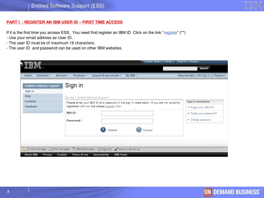 PPT - INDEX OF CONTENTS What happened since 2007 PART I : REGISTER AN ...