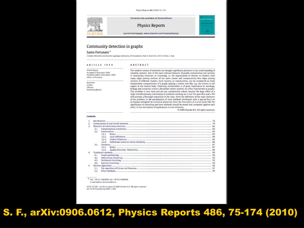 Ppt Community Detection Algorithms A Comparative Analysis Powerpoint