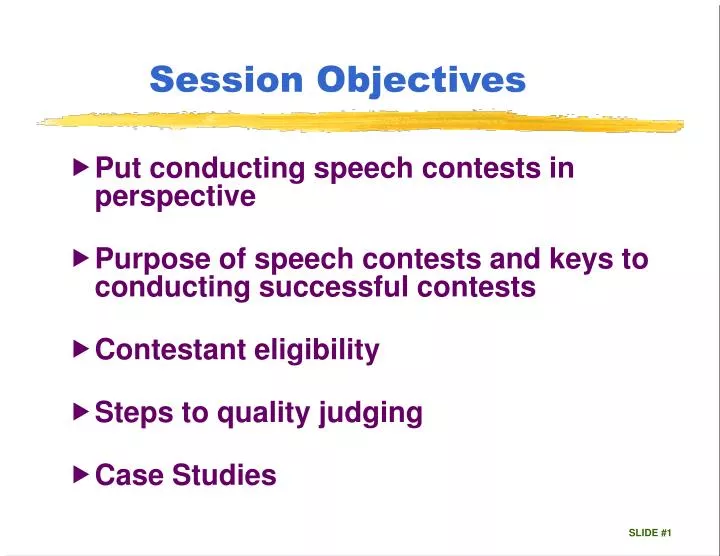 PPT - Session Objectives PowerPoint Presentation, free download - ID ...