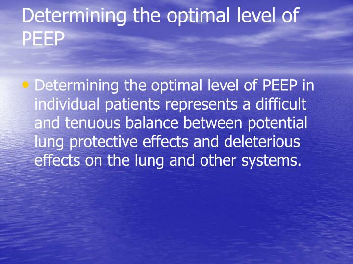 PPT - Positive End Expiratory Pressure PowerPoint Presentation - ID:3662013