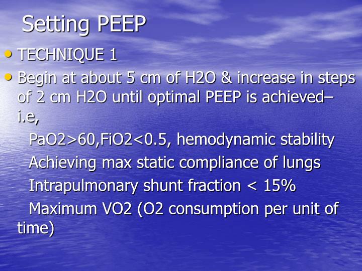 PPT - Positive End Expiratory Pressure PowerPoint Presentation - ID:3662013