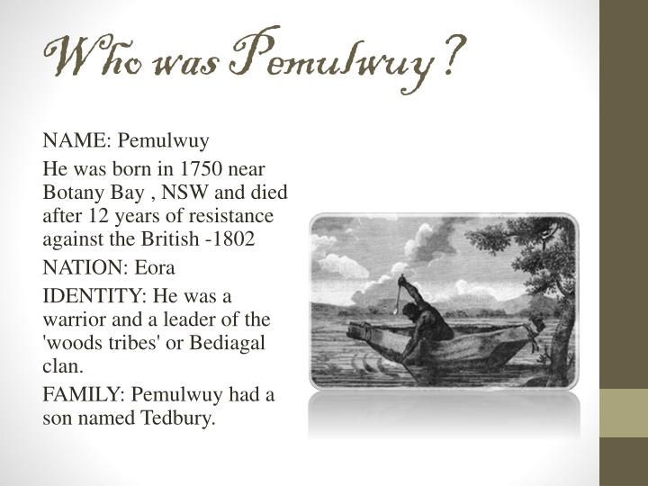 PPT - Pemulwuy PowerPoint Presentation - ID:3662131