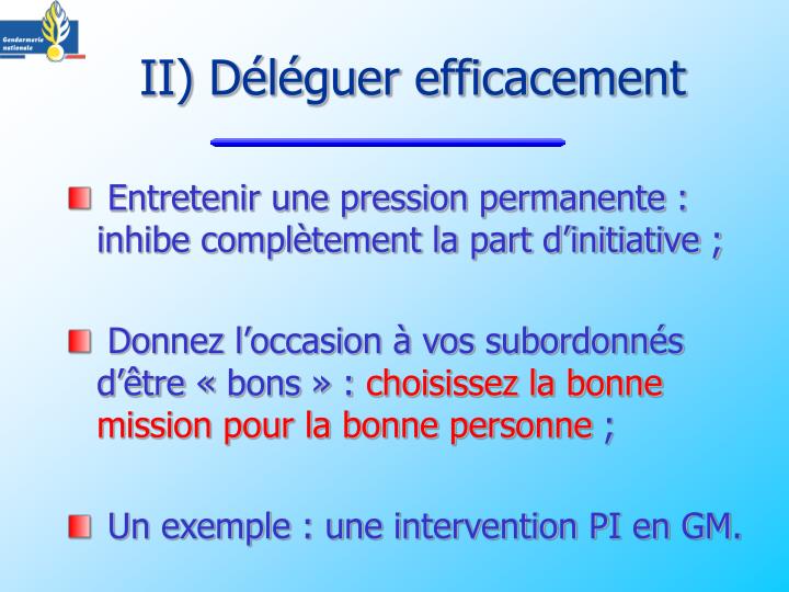 PPT - SAVOIR DELEGUER & CHOISIR SON STYLE DE LEADERSHIP PowerPoint ...