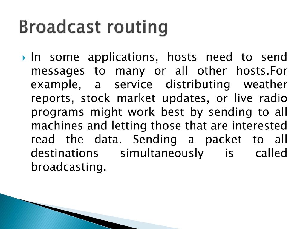 Ppt Computer Networks Cse 4711 Lecture Segment 5 Routing Algorithms Powerpoint Presentation