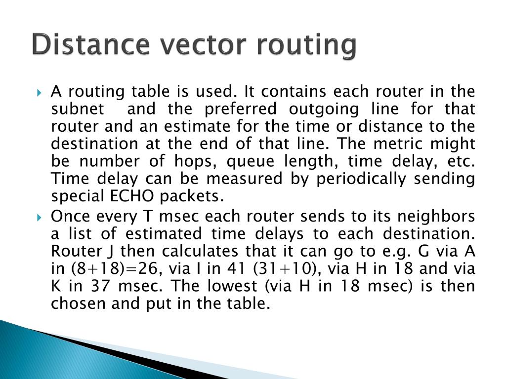 Ppt Computer Networks Cse 4711 Lecture Segment 5 Routing Algorithms Powerpoint Presentation