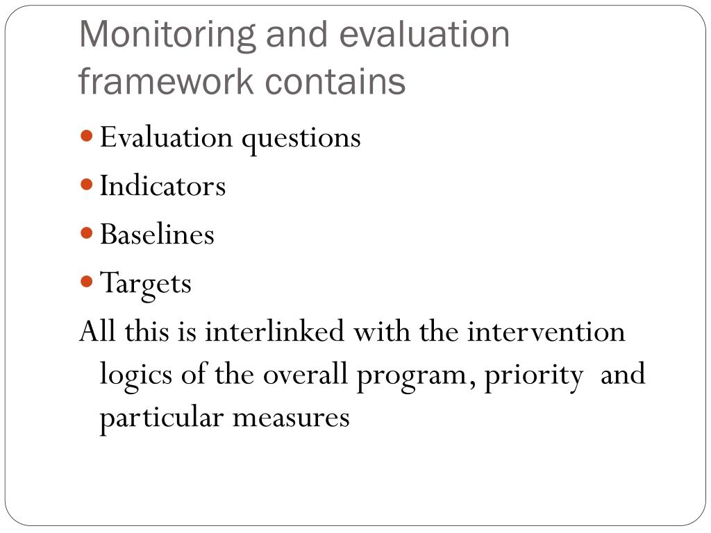 Ppt 1 Monitoring And Evaluation Powerpoint Presentation Free