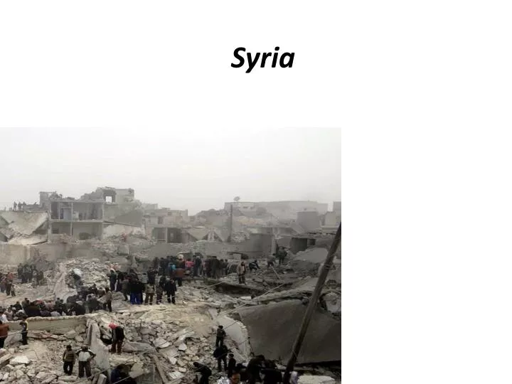 PPT - Syria PowerPoint Presentation, free download - ID:3664629