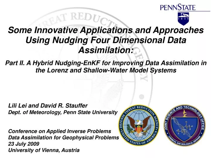 Ppt Some Innovative Applications And Approaches Using Nudging Four