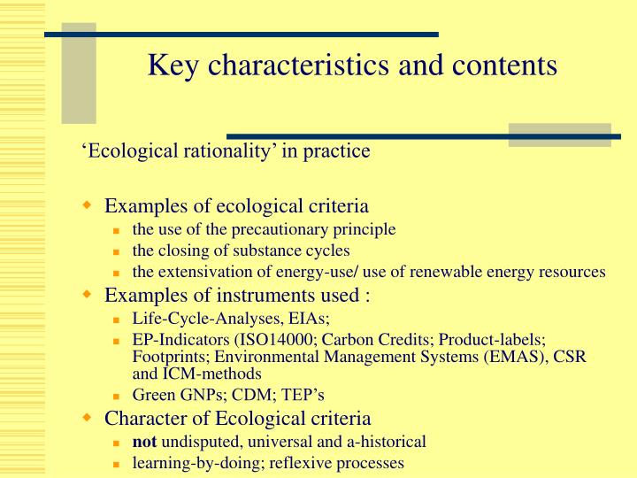 PPT - Ecological Modernization Theory (EMT): Studying Environmental ...