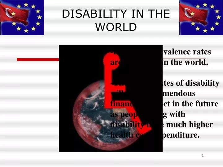 PPT - DISABILITY IN THE WORLD PowerPoint Presentation, free download ...