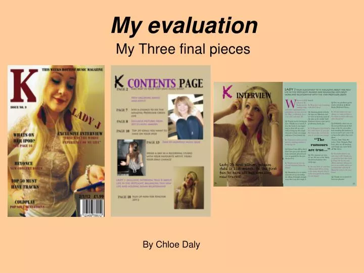 PPT - My evaluation PowerPoint Presentation, free download - ID:3668536