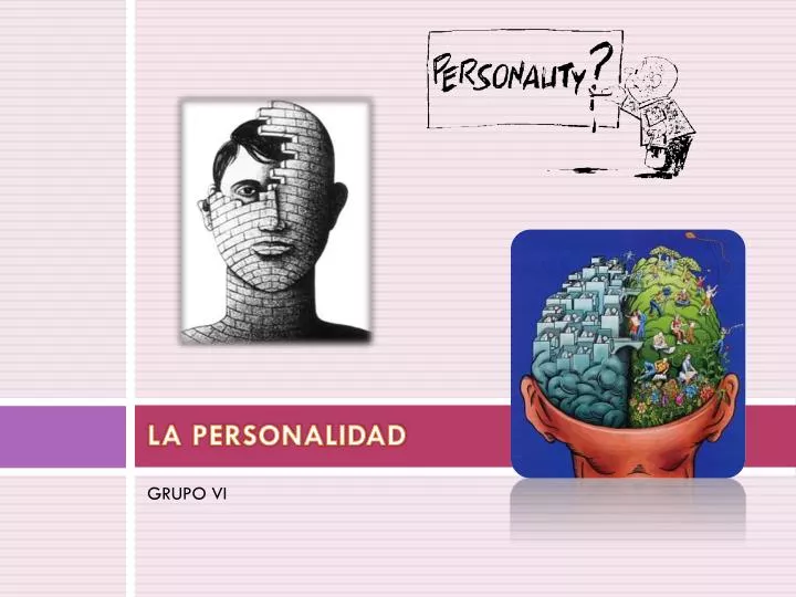 PPT - LA PERSONALIDAD PowerPoint Presentation, free download - ID:3669549