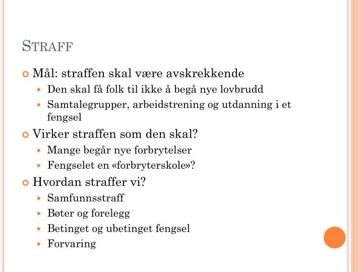 PPT - Kriminalitet og straff PowerPoint Presentation - ID:3671749