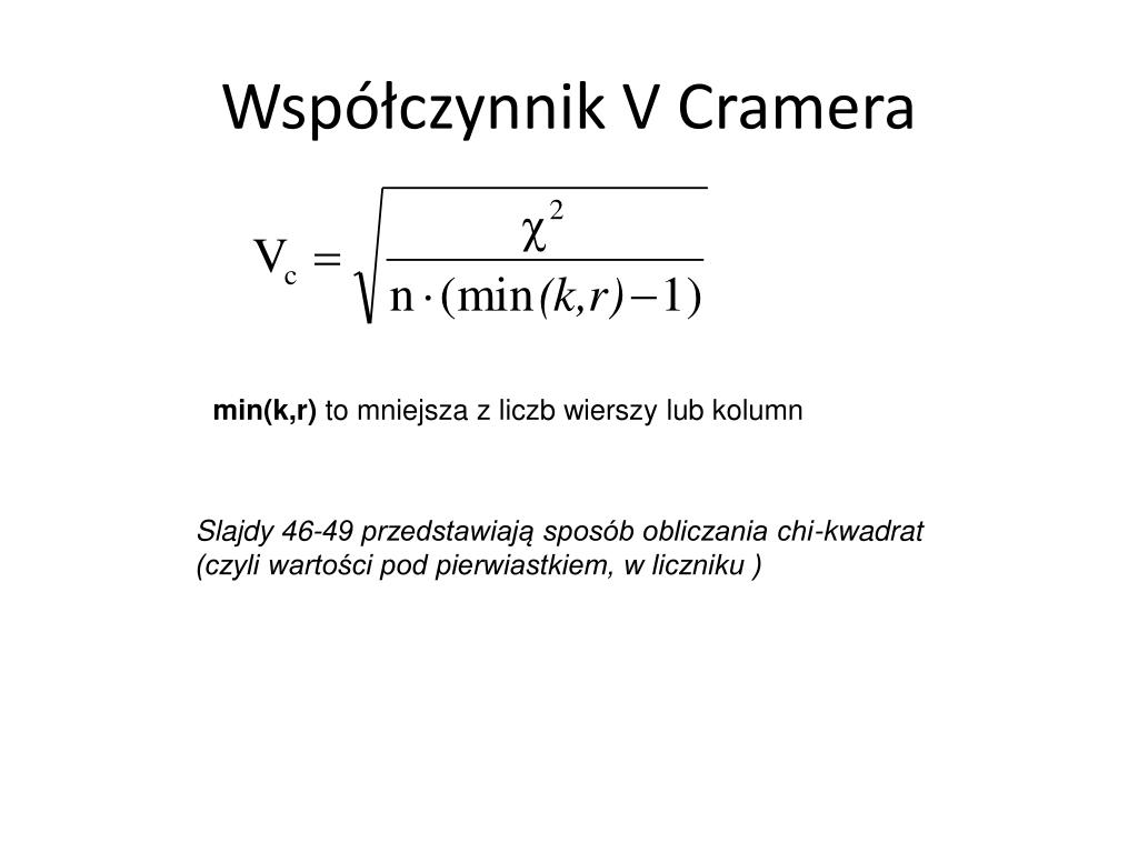 PPT - ANALIZA WSPÓŁZALEŻNOŚCI ZJAWISK PowerPoint Presentation, free ...