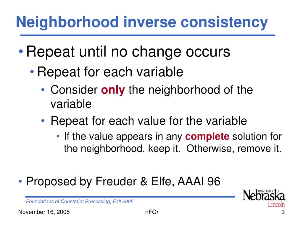 PPT - Foundations of Constraint Processing CSCE421/821, Fall 2005 ... PPT - Foundations of Constraint Processing CSCE421/821, Fall 2005 ...