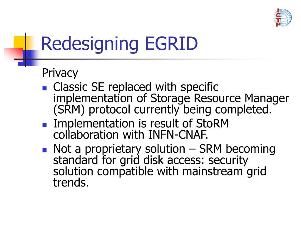 PPT - The new EGRID infrastructure PowerPoint Presentation, free ...
