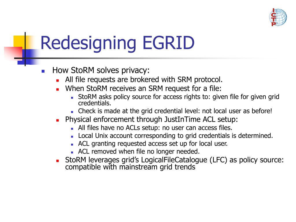 PPT - The new EGRID infrastructure PowerPoint Presentation, free ...