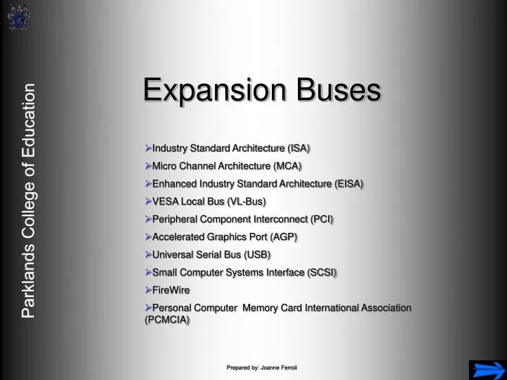 PPT - Expansion Buses PowerPoint Presentation, free download - ID:3675663