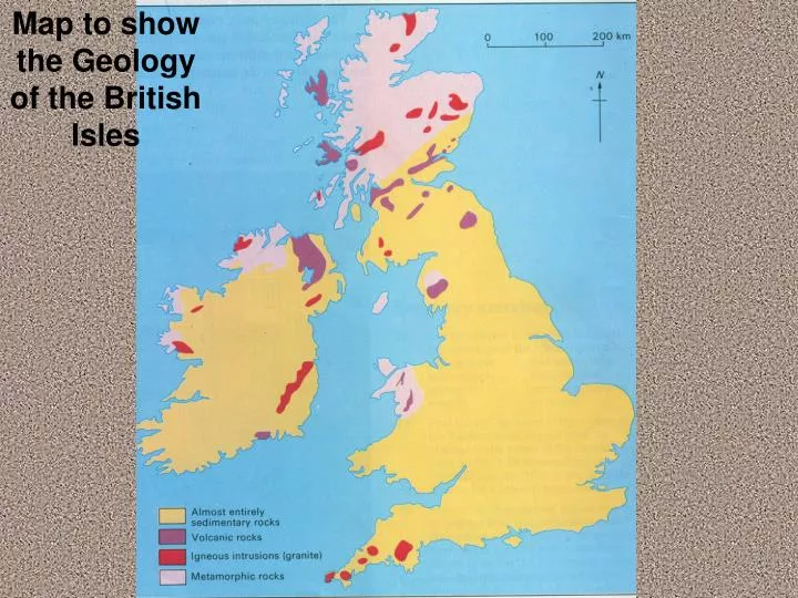 PPT - Map to show the Geology of the British Isles PowerPoint ...