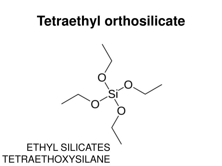 PPT - ORGANIC SILICATES AND THEIR APPLICATIONS PowerPoint Presentation ...