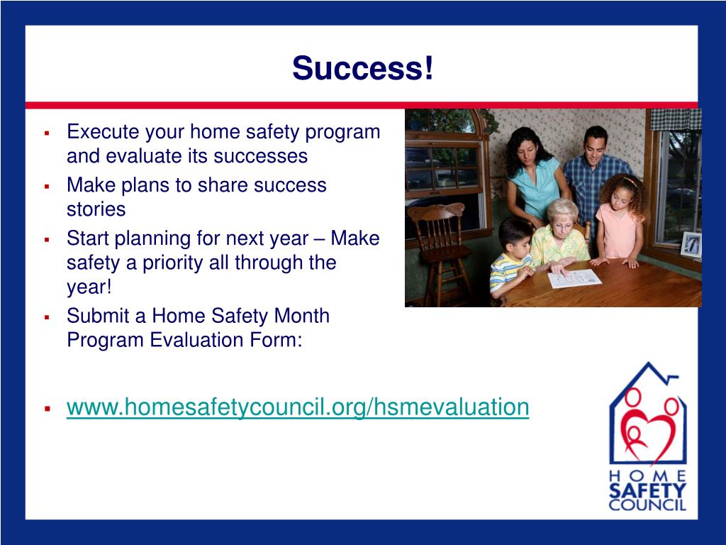 PPT - Home Safety Month Hands on Home Safety PowerPoint Presentation ...