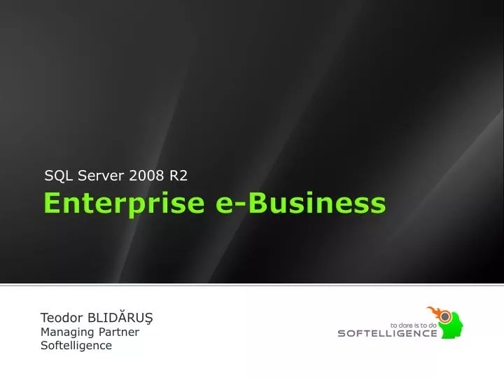 PPT - Enterprise e-Business PowerPoint Presentation, free download - ID ...